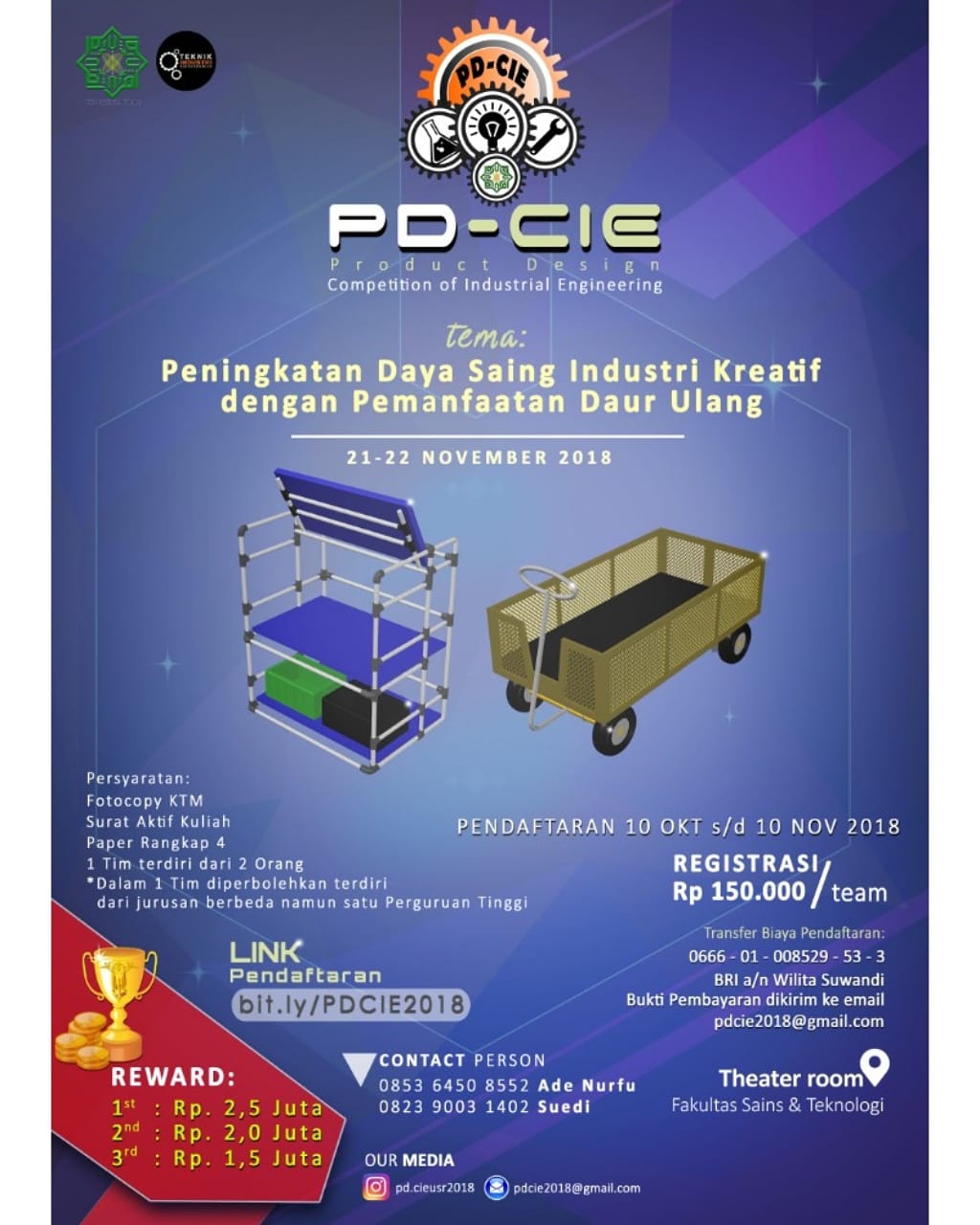 Product Design Competition of Industrial Engineering Segera ...